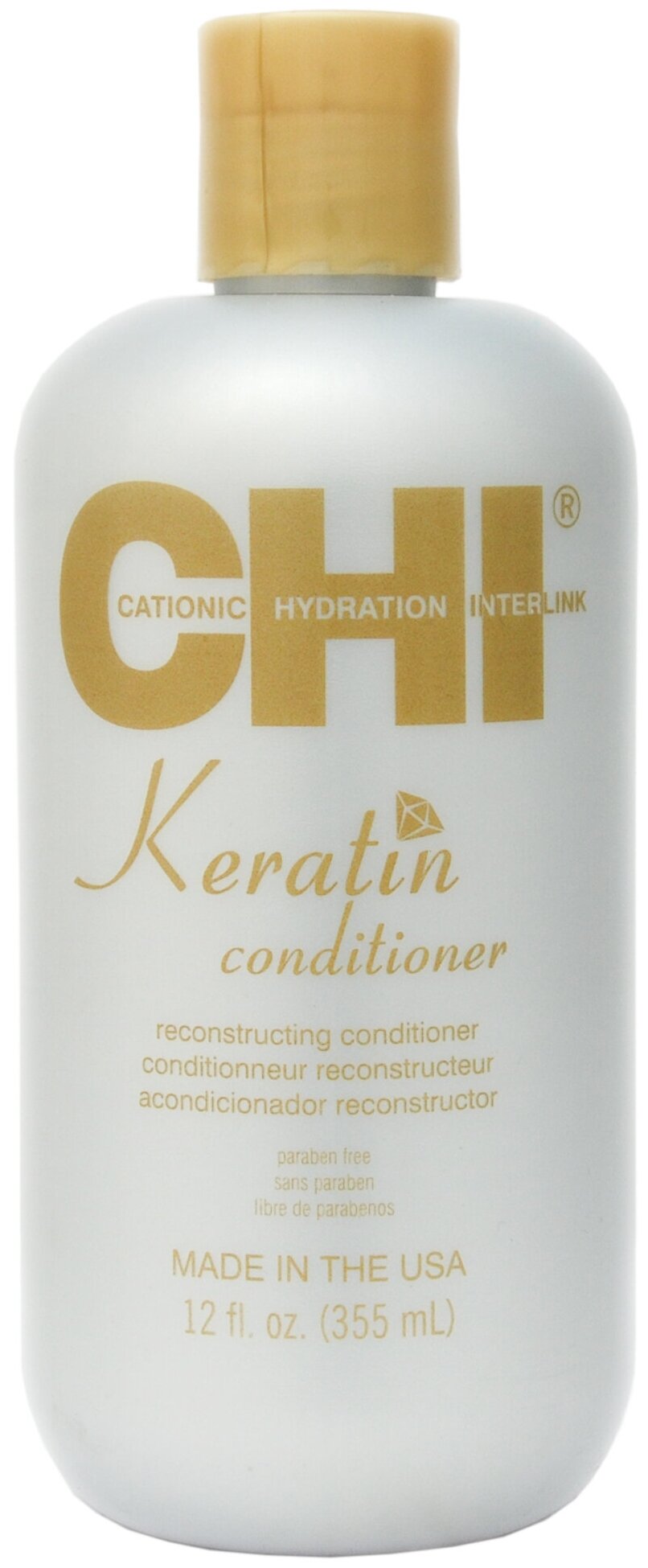 Кондиционер CHI Keratin Conditioner CHI0214, для всех типов волос, 355мл