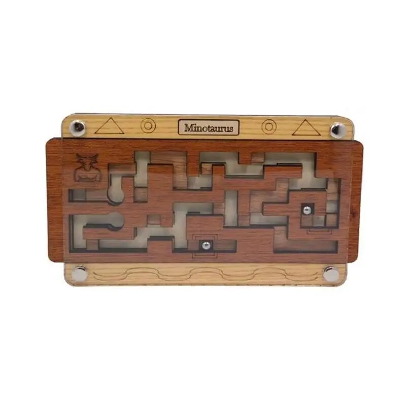 Двухслойный деревянный лабиринт IQ