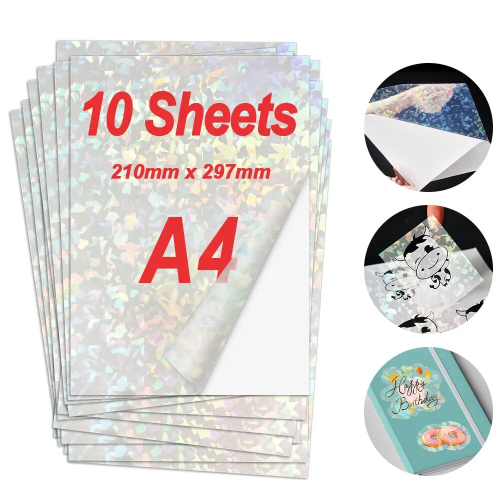 Unismar Голографическая наклейка для струйного принтера 10 Glossy