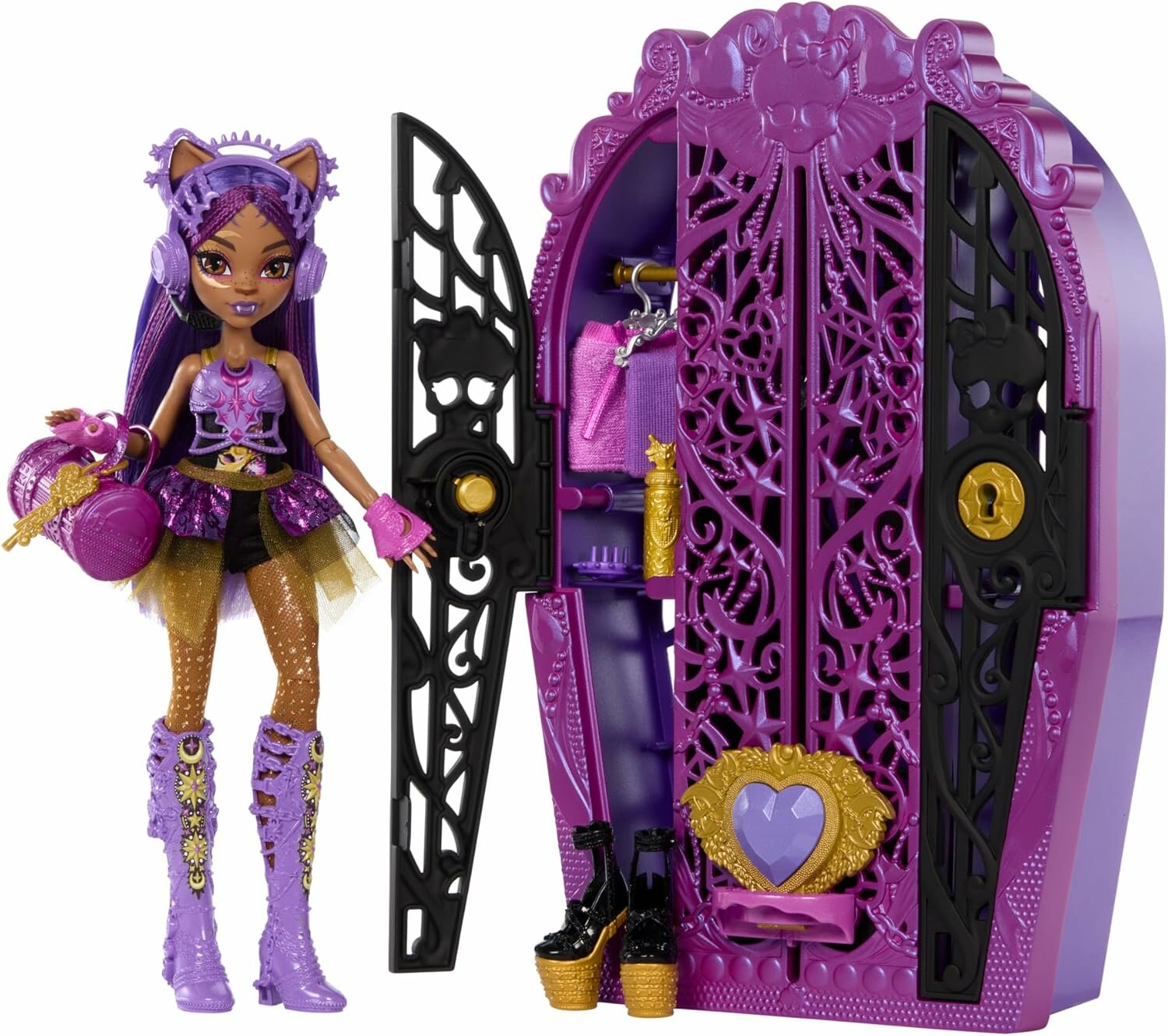 Кукла Monster High Skulltimate Secrets 1 Clawdeen Wolf Клодин Вульф "Тайны монстров" HXH85