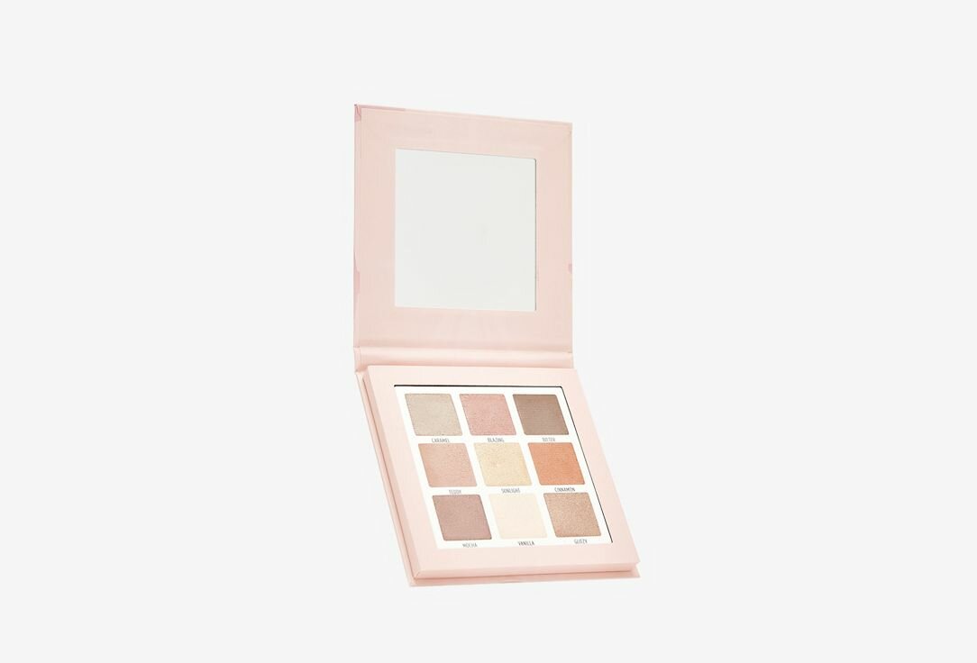 Палетка теней для макияжа глаз GOLDEN ROSE MISS BEAUTY EYESHADOW PALETTE NUDE ADDICT 11.7 г