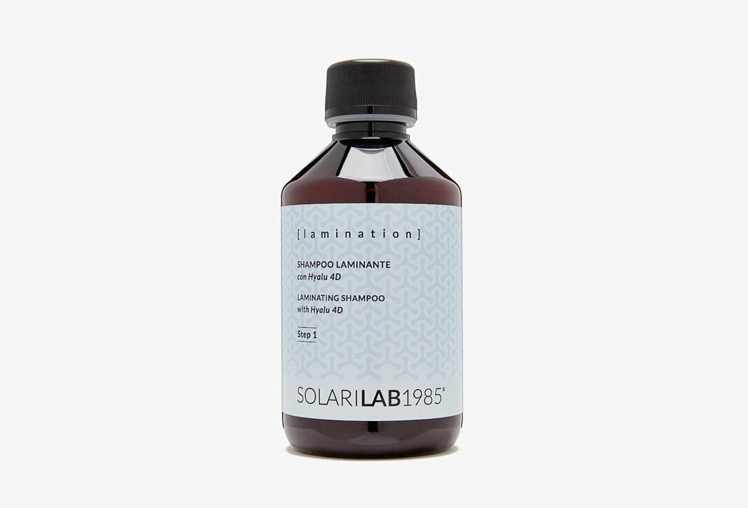 Шампунь-Ламинатор для волос SOLARILAB1985 HAIR LAMINATION шаг 1 HYALU 4D 250 мл