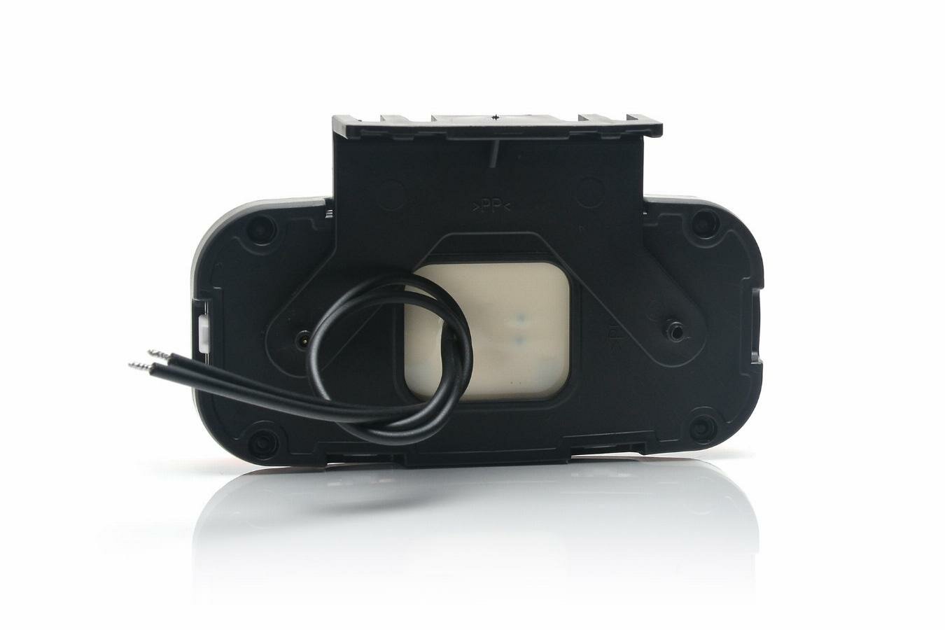 Фонарь габаритный боковой LED оранжевый 1402W199 (WAS)