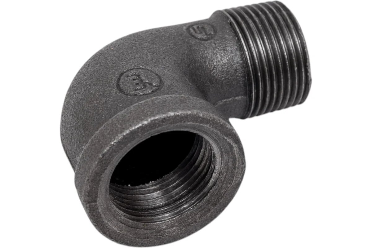 AV Engineering колено чугун черный 3/4' вн.-нар. резьба AVEC411000034 для сантехники