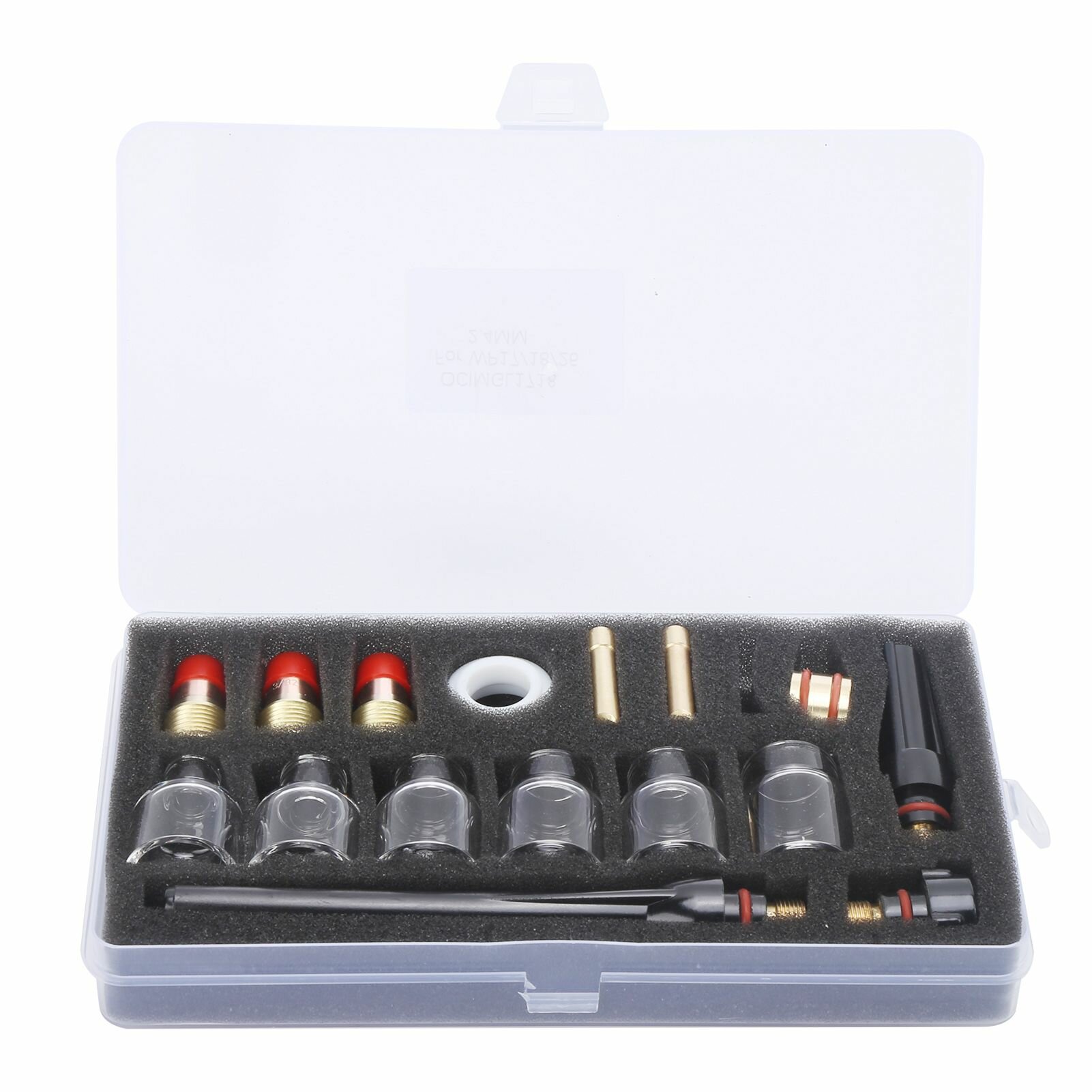 Комплект аксессуаров для горелки WP-17/18/27: стеклянная чашка, латунь