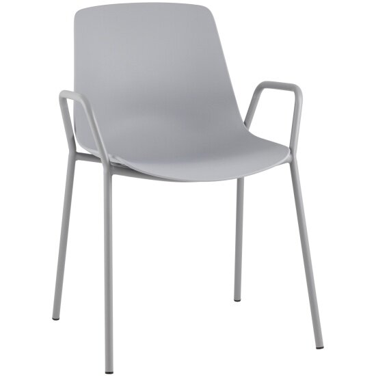 Стул обеденный Stool Group Kaira, пластик серый