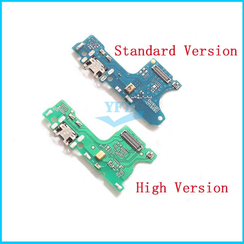 Для Huawei Y7 Y6 Y9 Y5 2018 2019 2017 Y7A 2020 USB-порт для зарядки, модуль док-станции, плата, микрофон, гибкий кабель