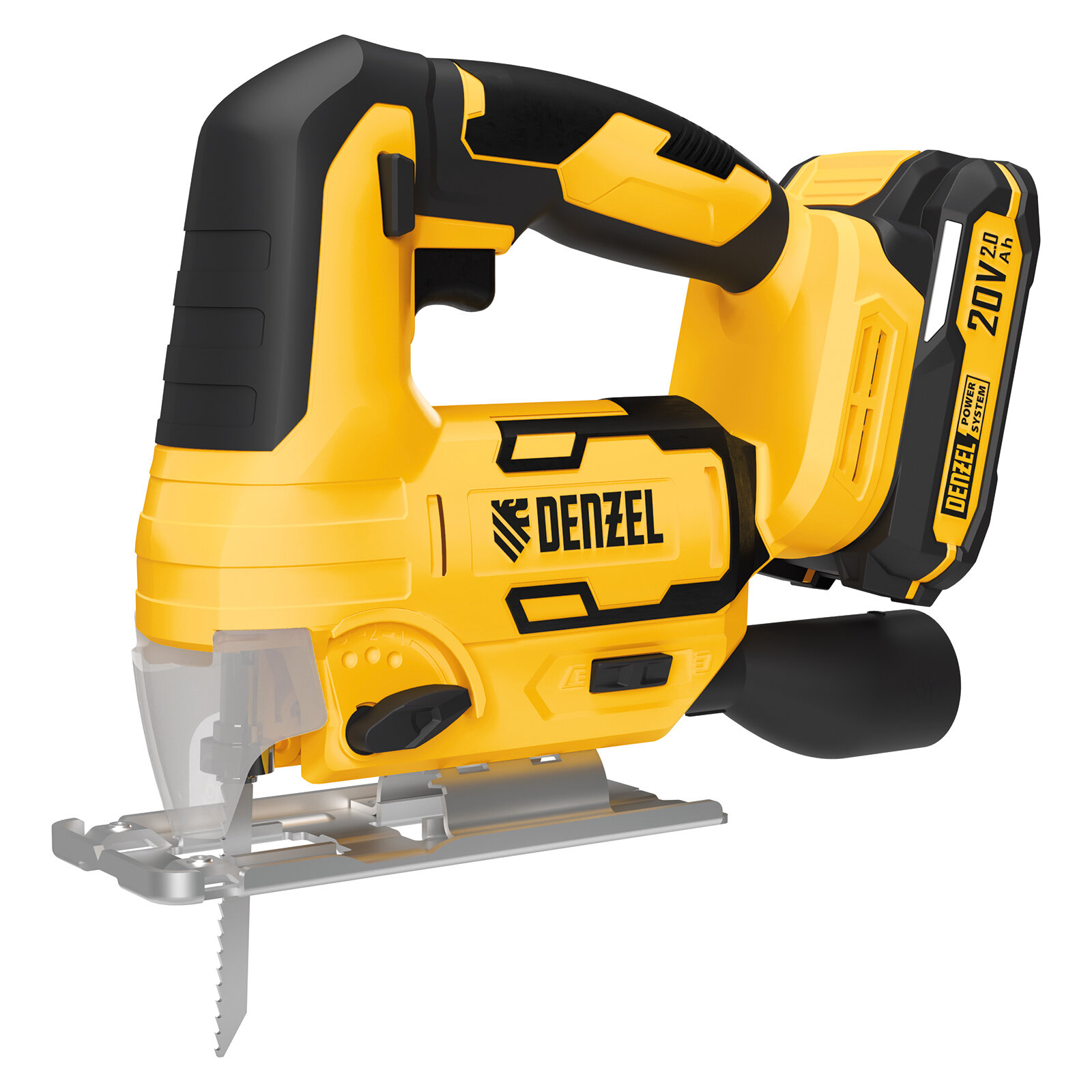 Лобзик аккумуляторный CJH-20-80, Li-Ion, 20 В// Denzel 27205