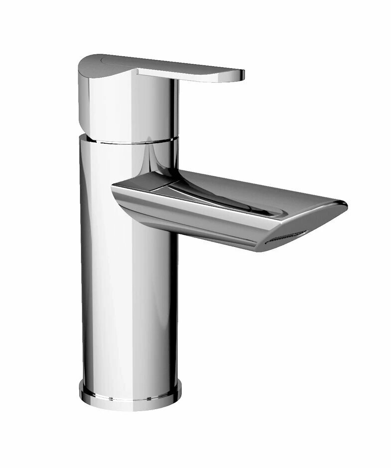 GARDA-LSM1-01-Cr Смеситель на раковину однорычажный с донным клапаном, исполнение хром, ручки хром