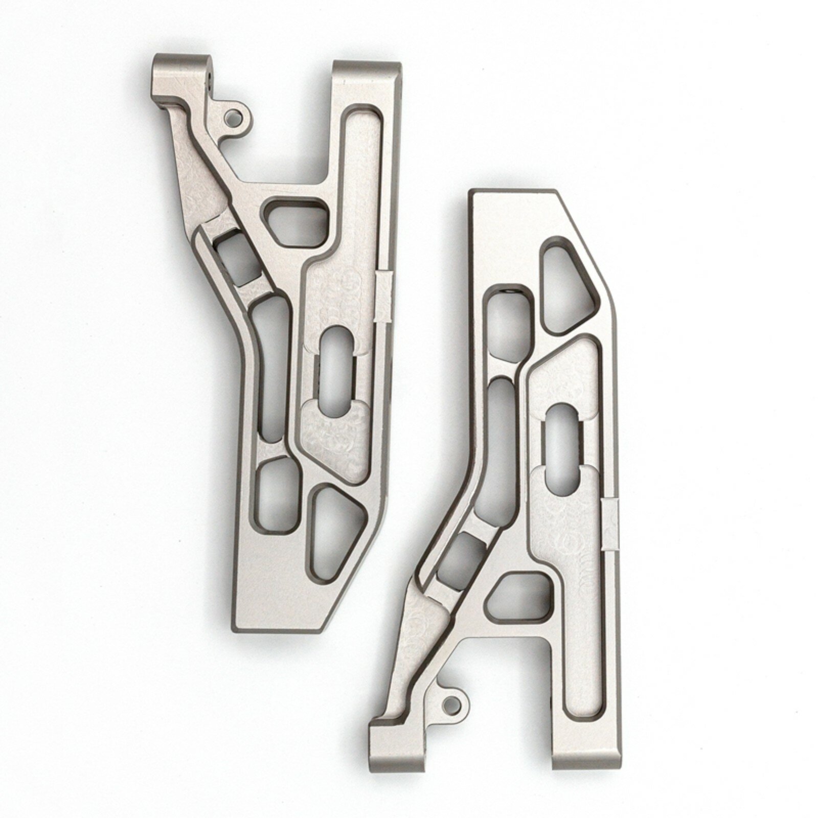 2Pcs Передняя Нижняя Рычажная Рама Алюминиевый Сплав Запчасть для Контрольной Модели Автомобиля Corally Kronos 6S 1/8 Радиоуправляемый Телосборка