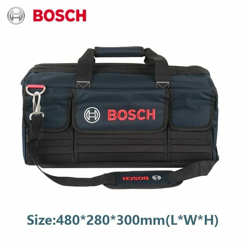 Сумка для инструментов Bosch Professional 1600A003BJ Heavy Duty, средняя 48*30*28 см