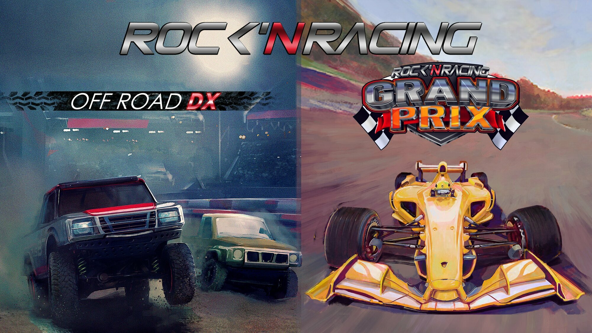 RockN Racing Off Road DX Rock N Racing Bundle Off Road Grand Prix для Sony PlayStation | PS5 | Игра навсегда | Быстрая доставка (Турция)
