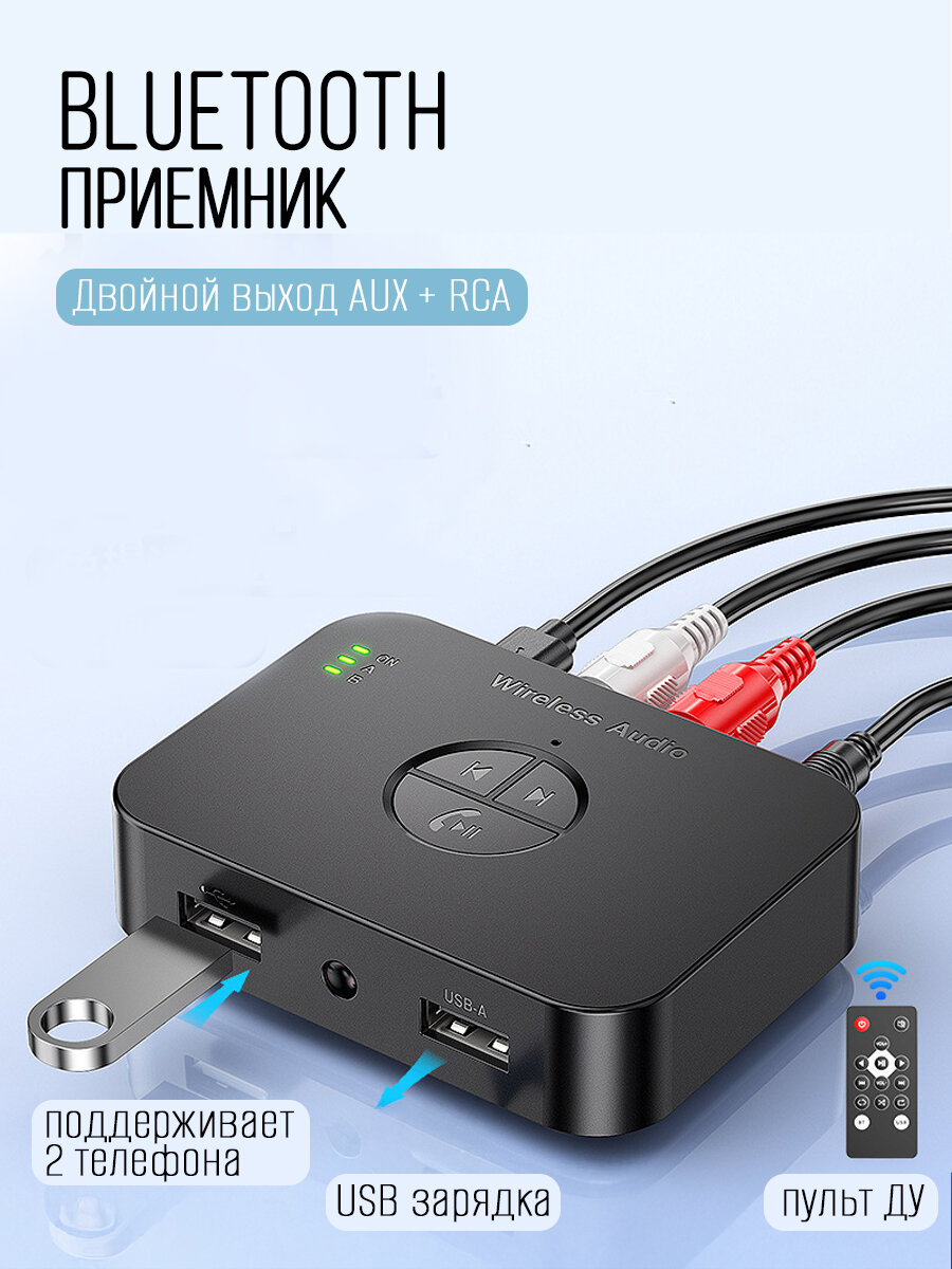 Bluetooth 5.4 аудио приемник