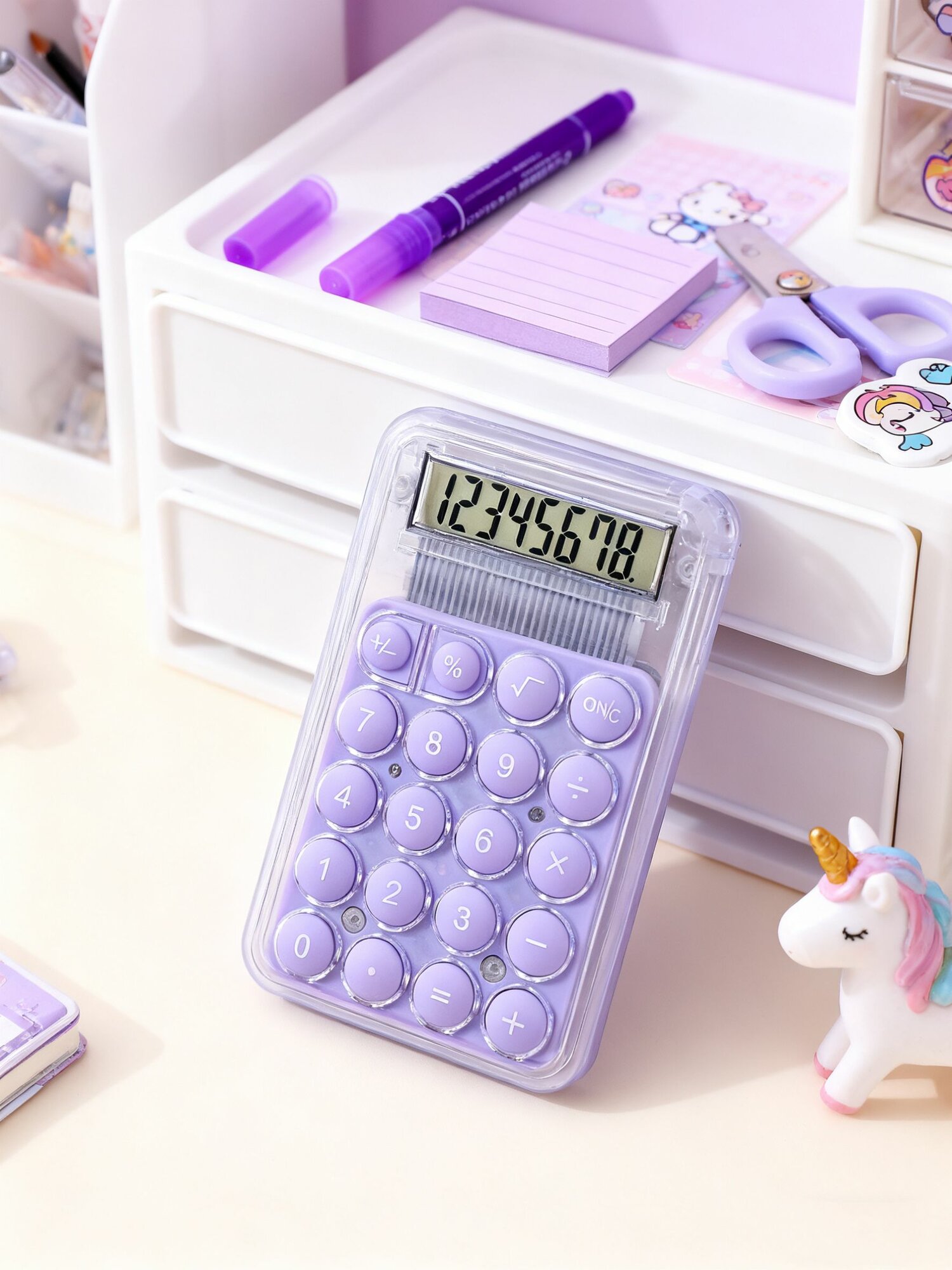 Карманный калькулятор Citizen SDC-888S, ультратонкий и легкий, идеален для школы, офиса и магазина, 8-разрядный дисплей