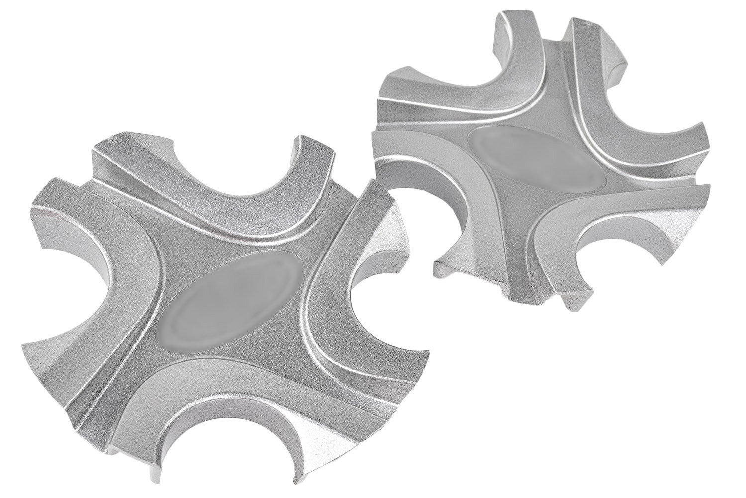 Комплект центральных колпаков литых дисков колес R15 Фидес, 2 шт на Лада Гранта