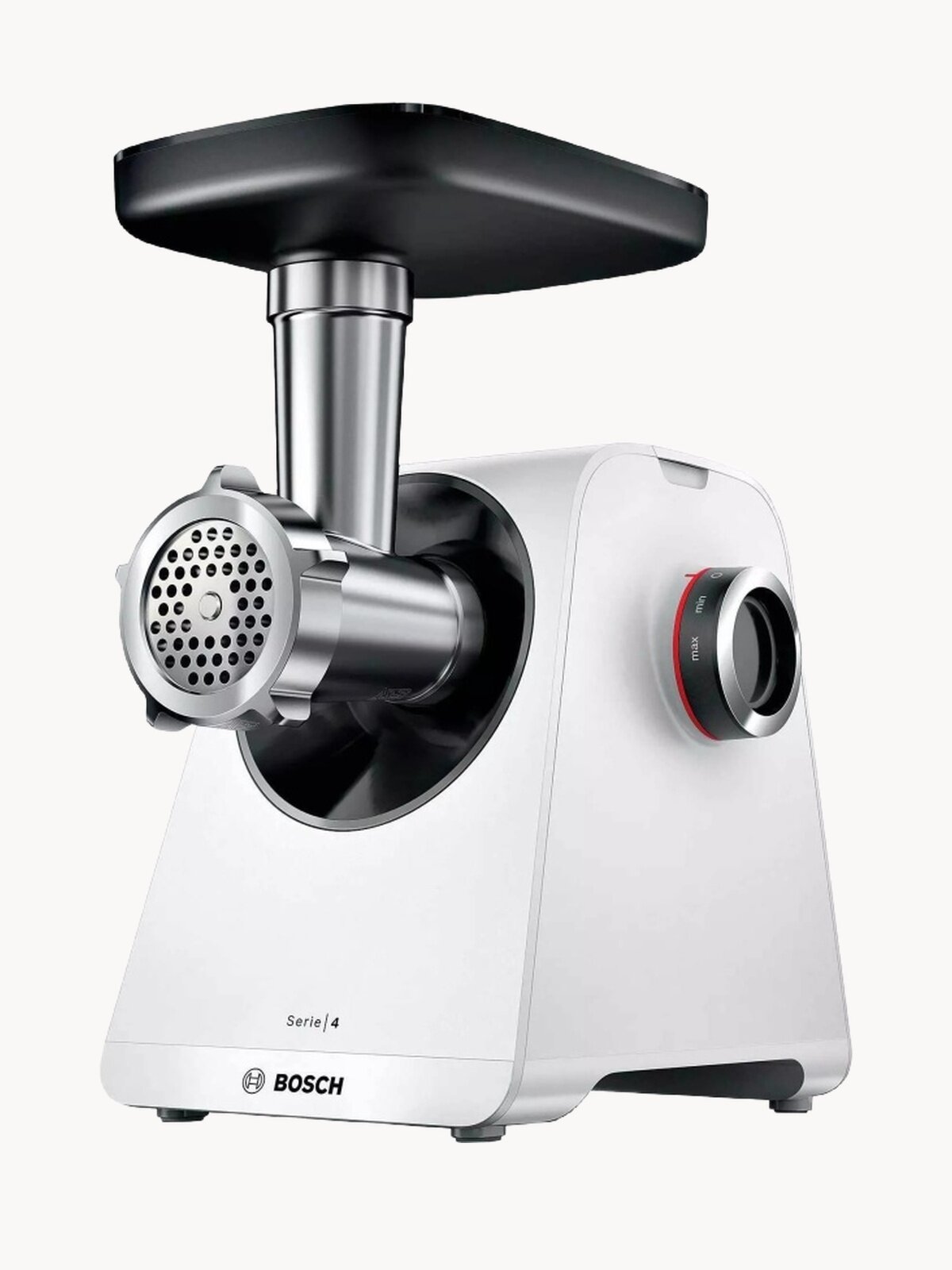 Мясорубка электрическая Bosch MFWS420W белый (1900 Вт, 2.5 кг/мин)