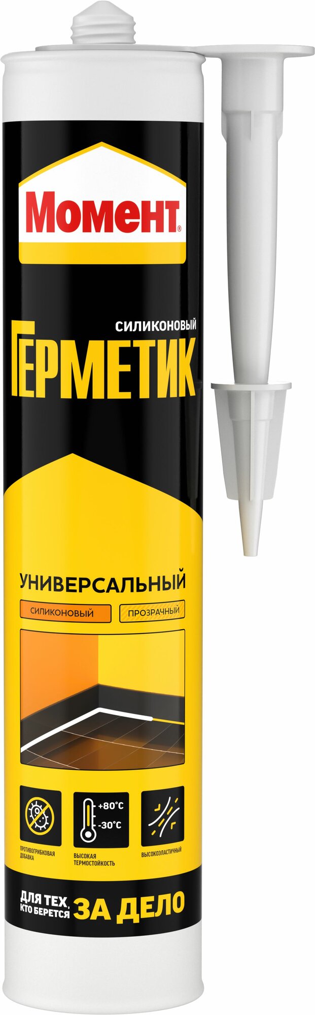 Момент Герметик Универсальный прозрачный 280 мл