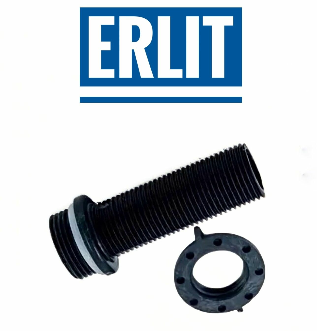 Штуцер верхней лейки душевой кабины "Тропический дождь", пластиковый, резьба 3/4"-1/2"