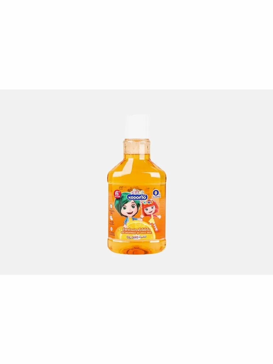 Ополаскиватель для полости рта для детей с 6 лет с ароматом апельсина LION Kodomo 250 мл