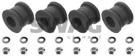 Комплект втулок стабилизатора 4шт MERCEDES-BENZ: W124 CH. A204766- 84-93 SWAG 10610010