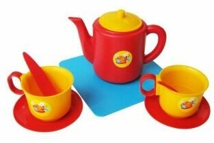 Набор чашек с чайником, игрушка Плейдорадо 21002
