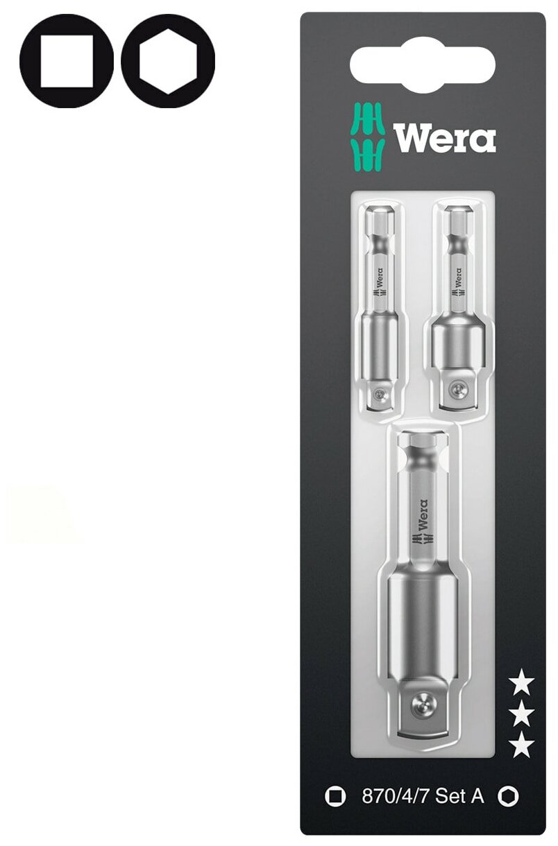 Набор WERA 870/4/7 A SB 073200