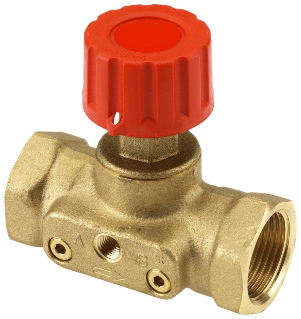 Клапан запорный 1/2", PN16, Danfoss CDT, Kvs 1,6