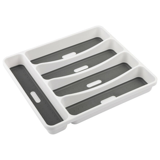 MALLONY Forma лоток для столовых приборов 32,5х28,5х4,5 см, 5 секций, пластик ТПР