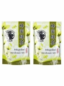 Черный Дракон Чай Медовый, зеленый, 100 г, 2 шт