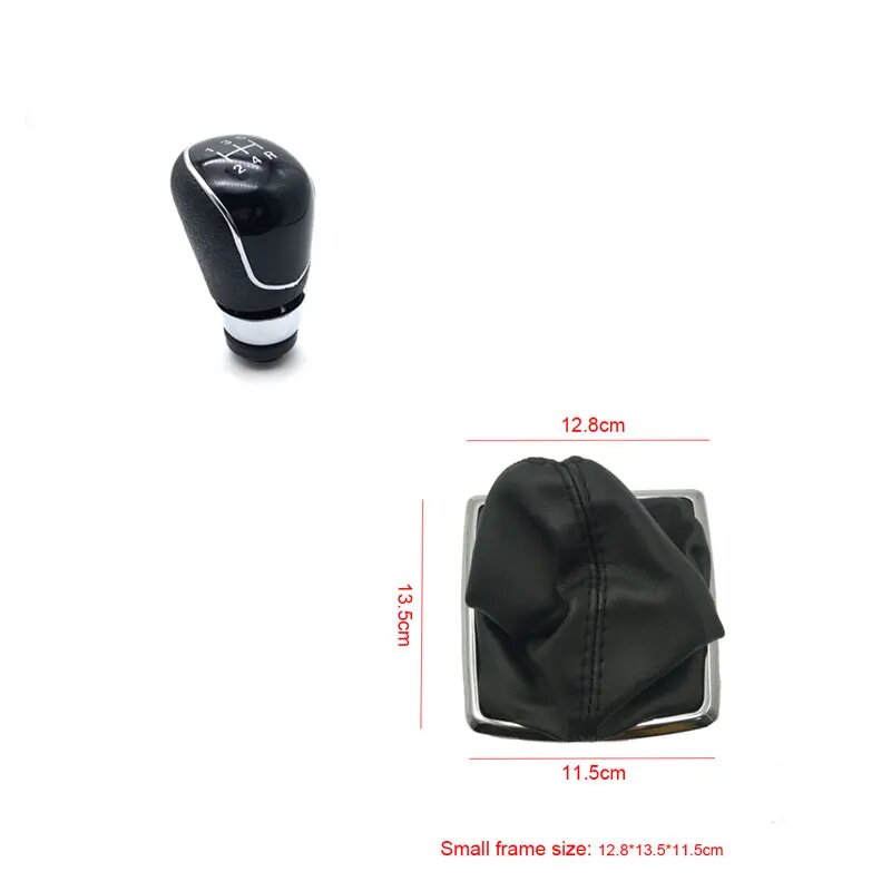 Кожаная ручка переключения передач автомобиля для FORD FOCUS MK2 FL MK3 MK4 MK7 TRANSIT GALAXY FIESTA