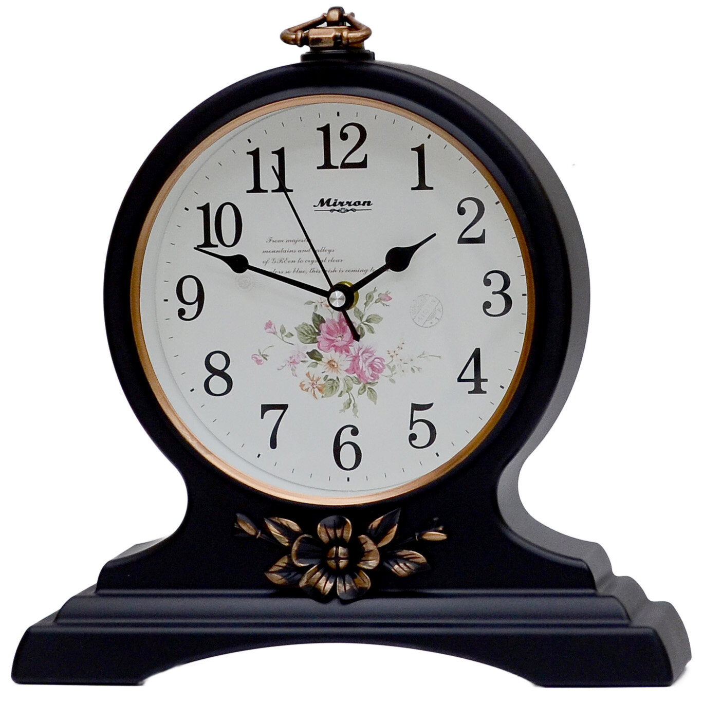 Часы настольные MIRRON P3099А ЧБ