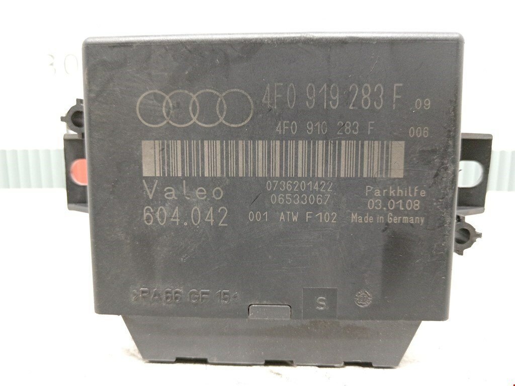 Блок управления парктрониками Audi A6 C6 4F0919283F арт. 2162966