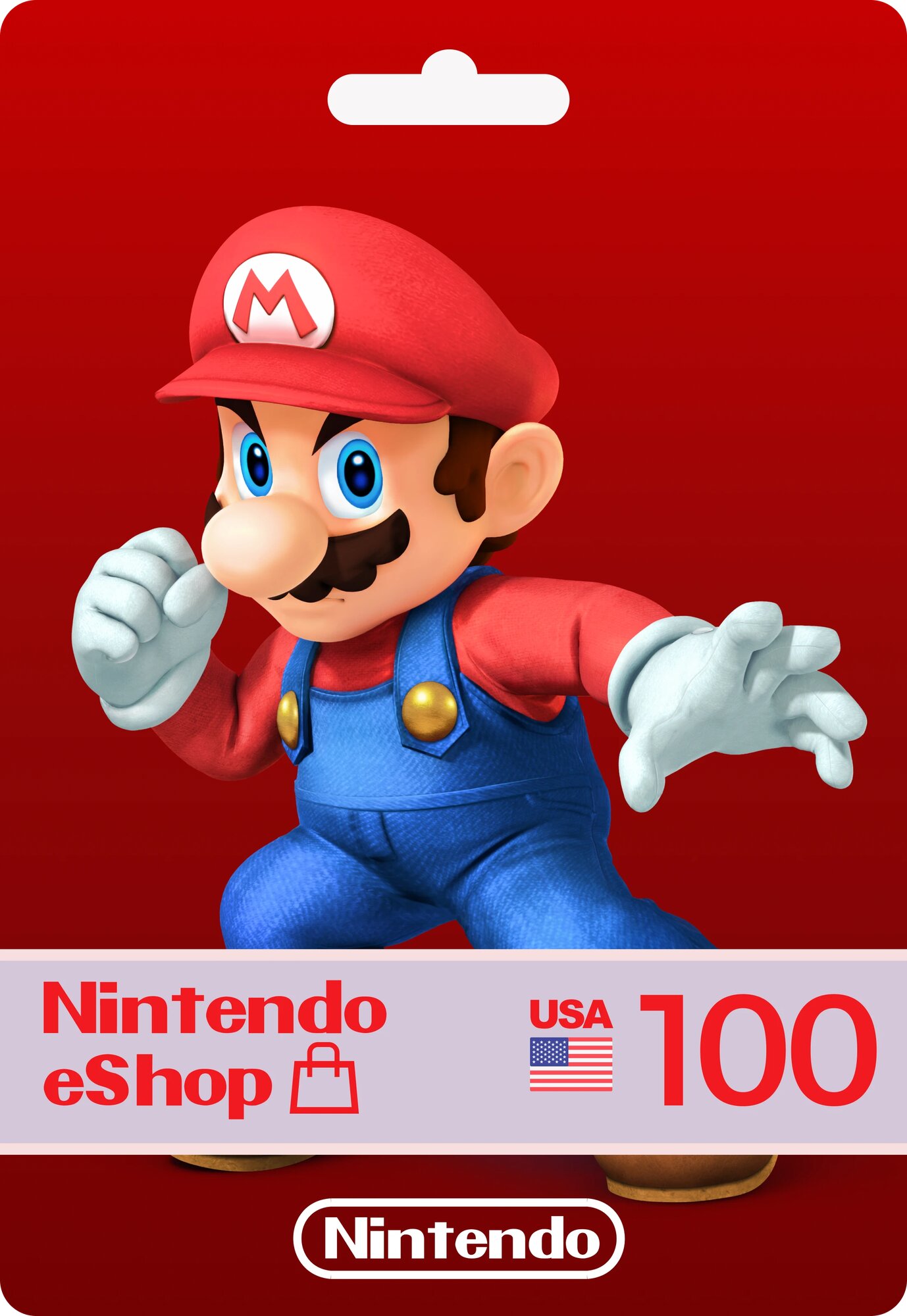 Пополнение Nintendo/ USA / 100$