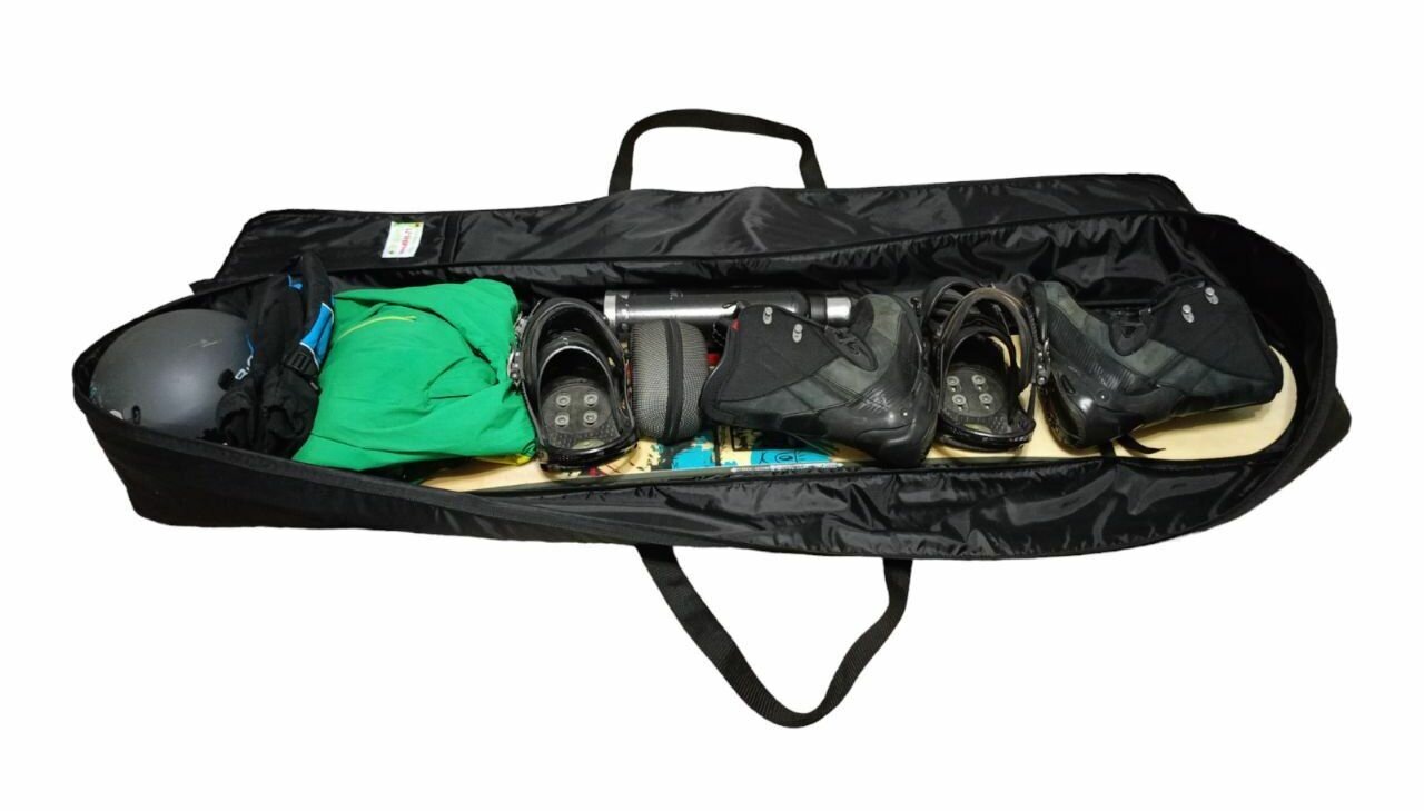 Чехол для сноуборда "Вояж" длина 155 см цвет чёрный