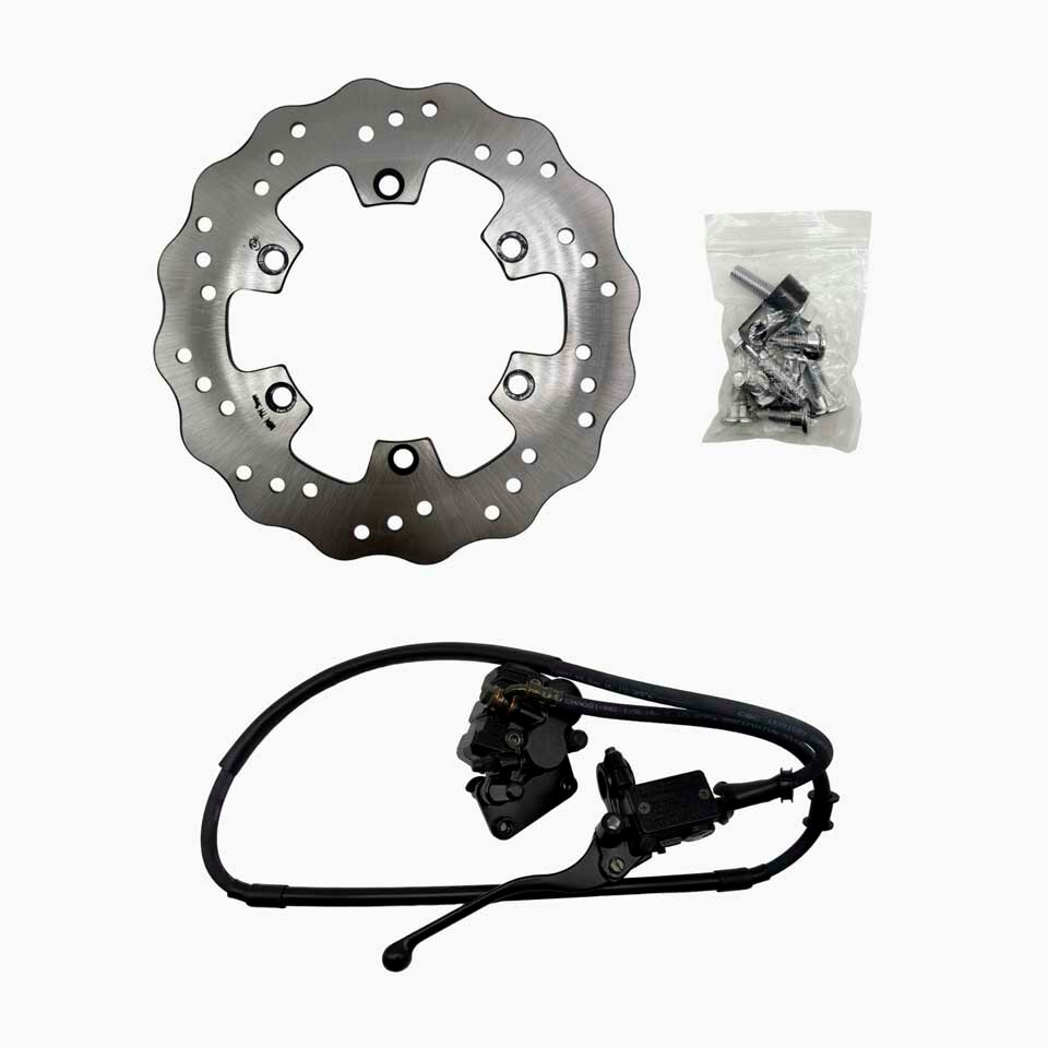 Тормоз дисковый передний в сборе на мотоцикл 164FML Racer RC200GY-C2, RC250GY-C2 Panther