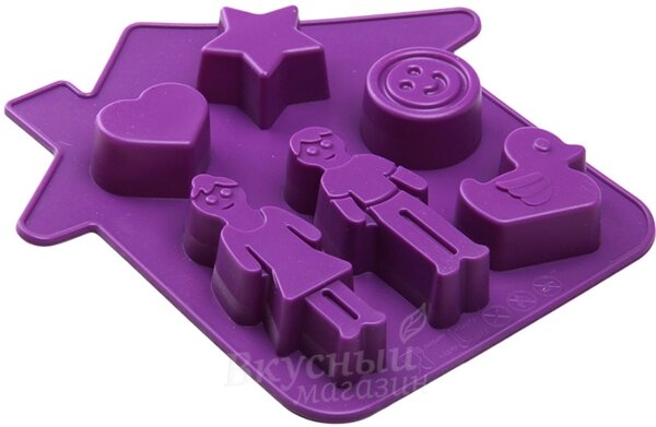 Силиконовая форма Милый дом (Набор из 2 шт.)