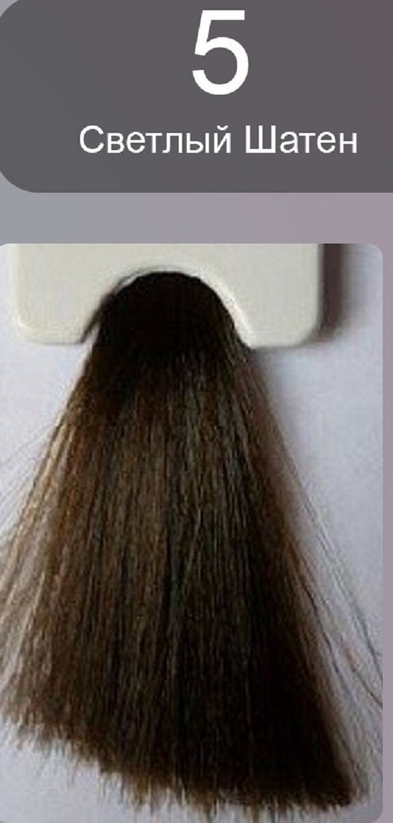 KEUNE SEMI COLOR 5 Светлый Шатен 60 мл Крем-краска для волос без аммиака