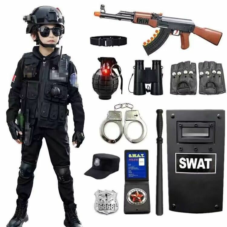 Игрушечный костюм для детей спецназа