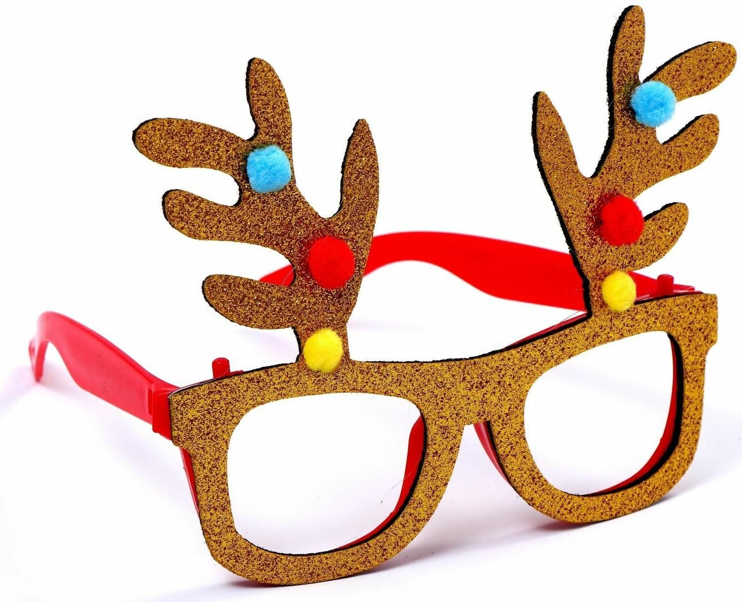 Карнавальные очки Рожки