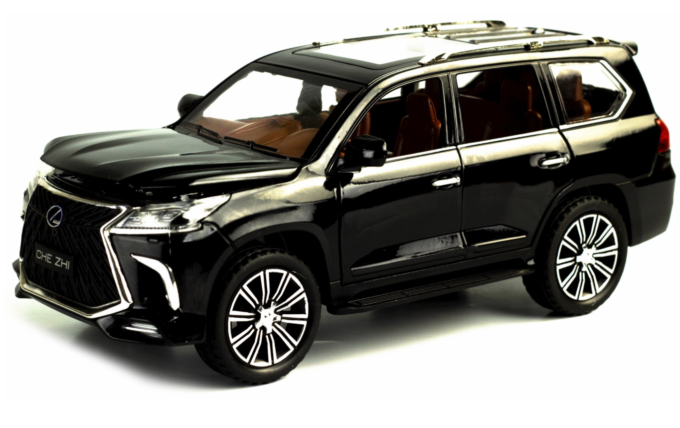 Машина джип LEXUS LX570 SUV OFF ROAD DIE-CAST 1:24 металлическая 20х9х7 см.