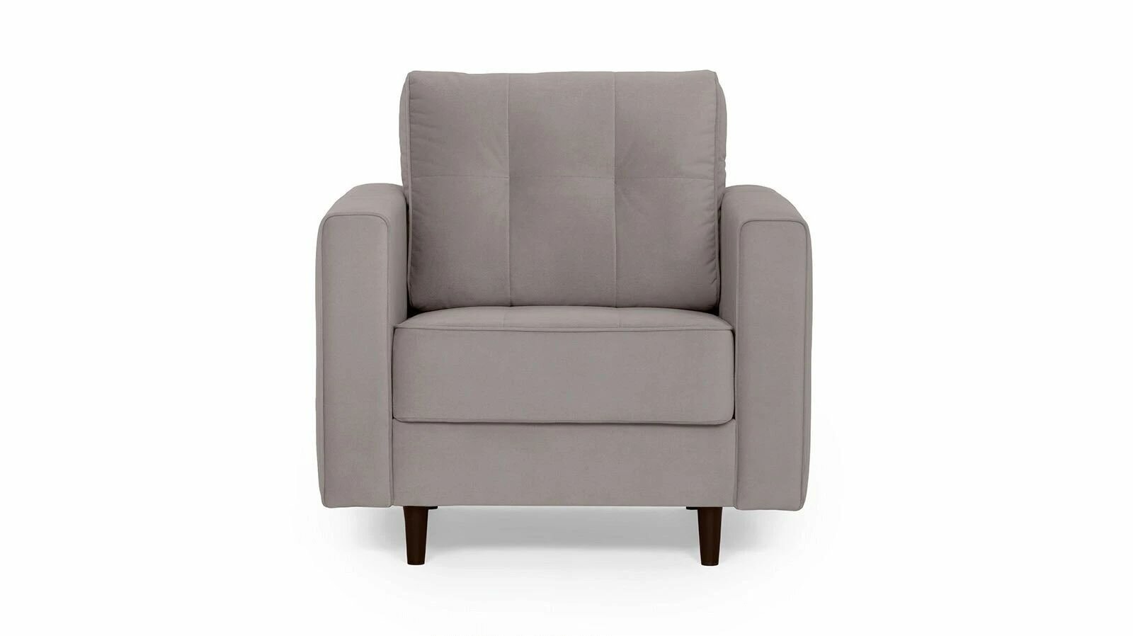 Кресло Askona (Аскона) Амани про с широкими подлокотниками Тк. Casanova Grey