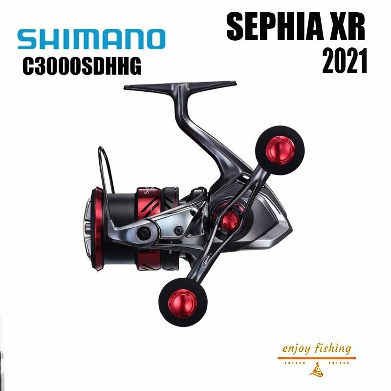 2021 SHIMANO sephia xr C3000SDHHG Прялка Рыболовная катушка Рыболовные снасти