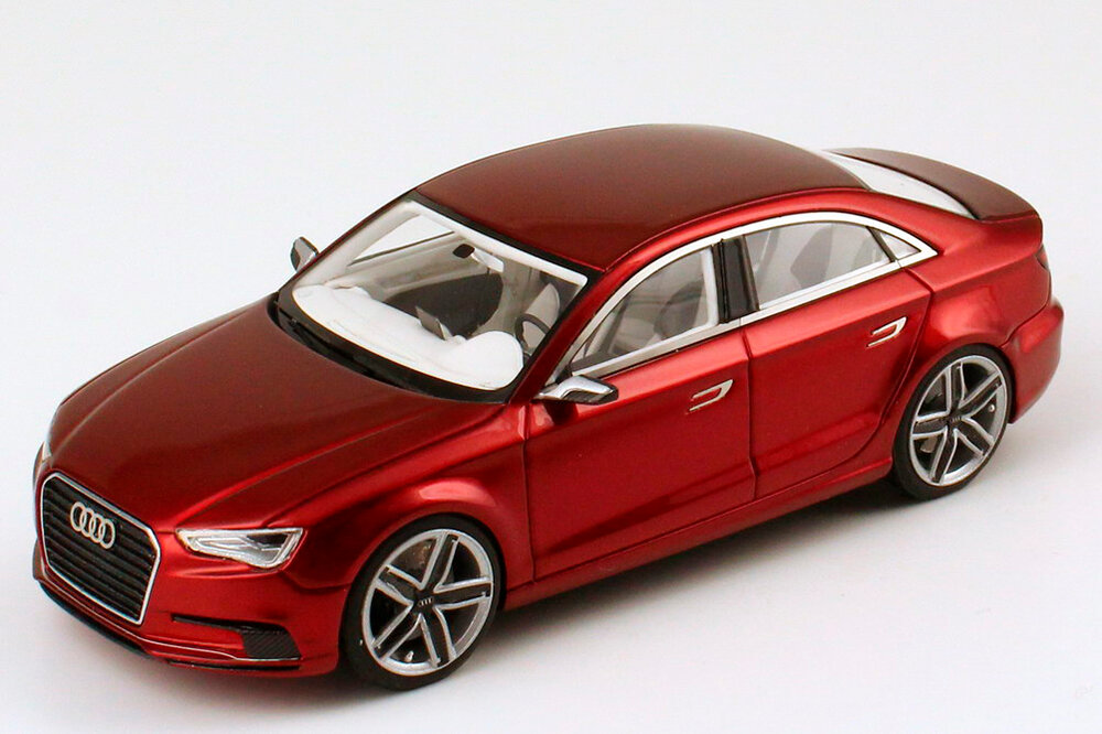 Модель коллекционная LOOKSMART Audi A3 concept geneva motor show 2011 red metallic limited 99 pcs