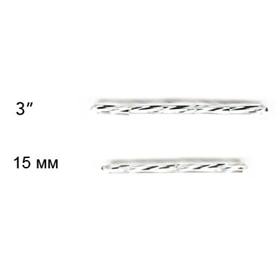 BUGLES 351-27001 3 " 6.8 мм 50 г 17090 т. золотистый