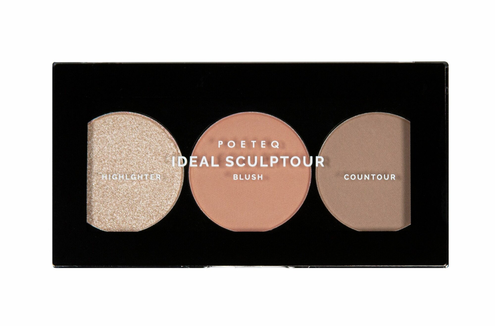 POETEQ Палетка для скульптурирования Sculpting palette Ideal, 9 г, 52 Теплый