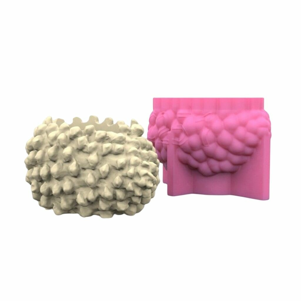 Молд для цветочного горшка "Сосновая шишка"