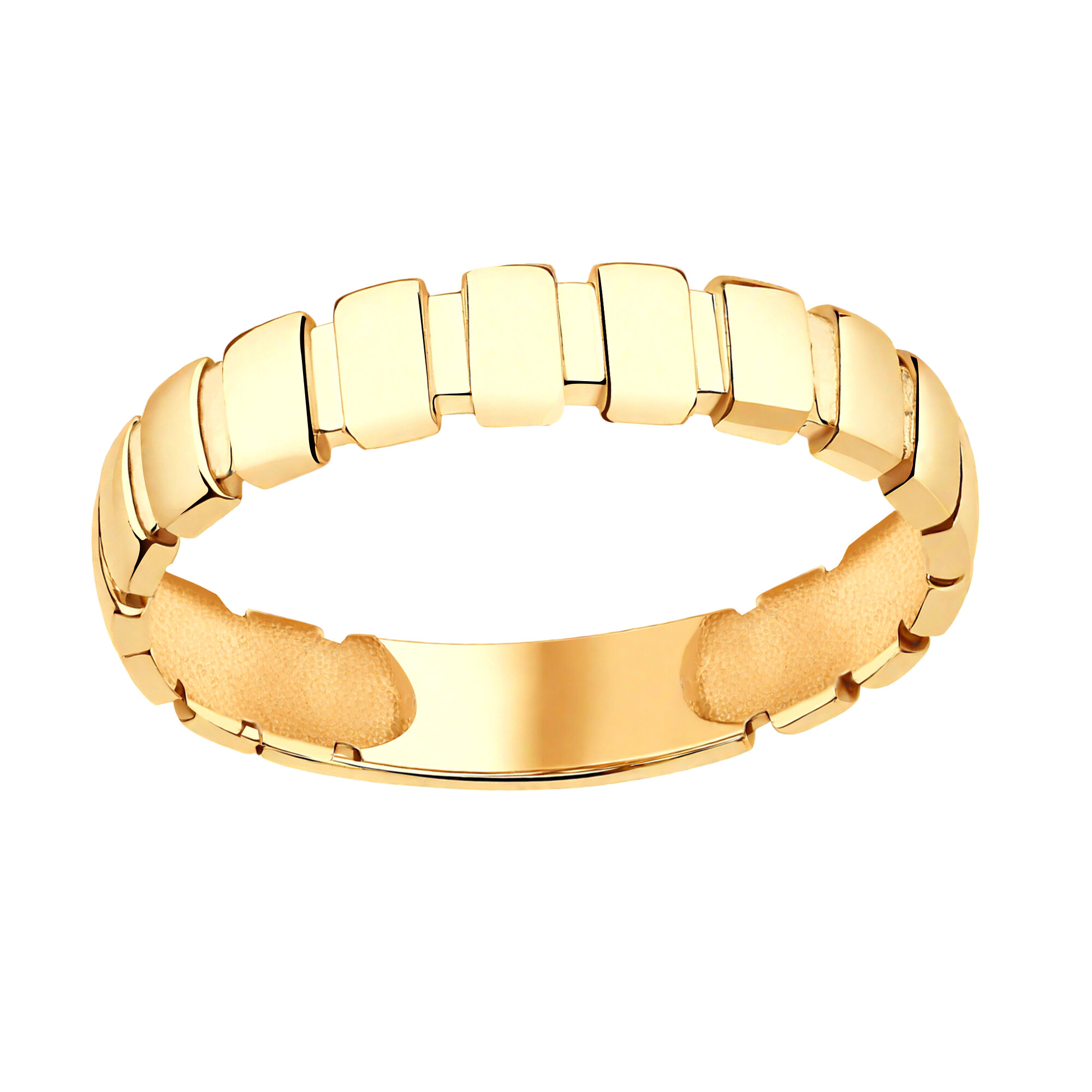 Кольцо, красное золото, 585 проба