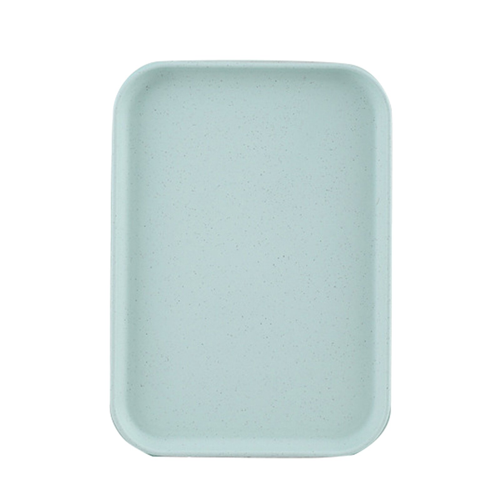 Кухня для подноса пшеницы соломенная прямоугольная кекс с северным стилем кекс -закуска для чая для домашнего офиса в ресторане светло -зеленый S (около 25x17см / 9,8x6,7 дюйма)