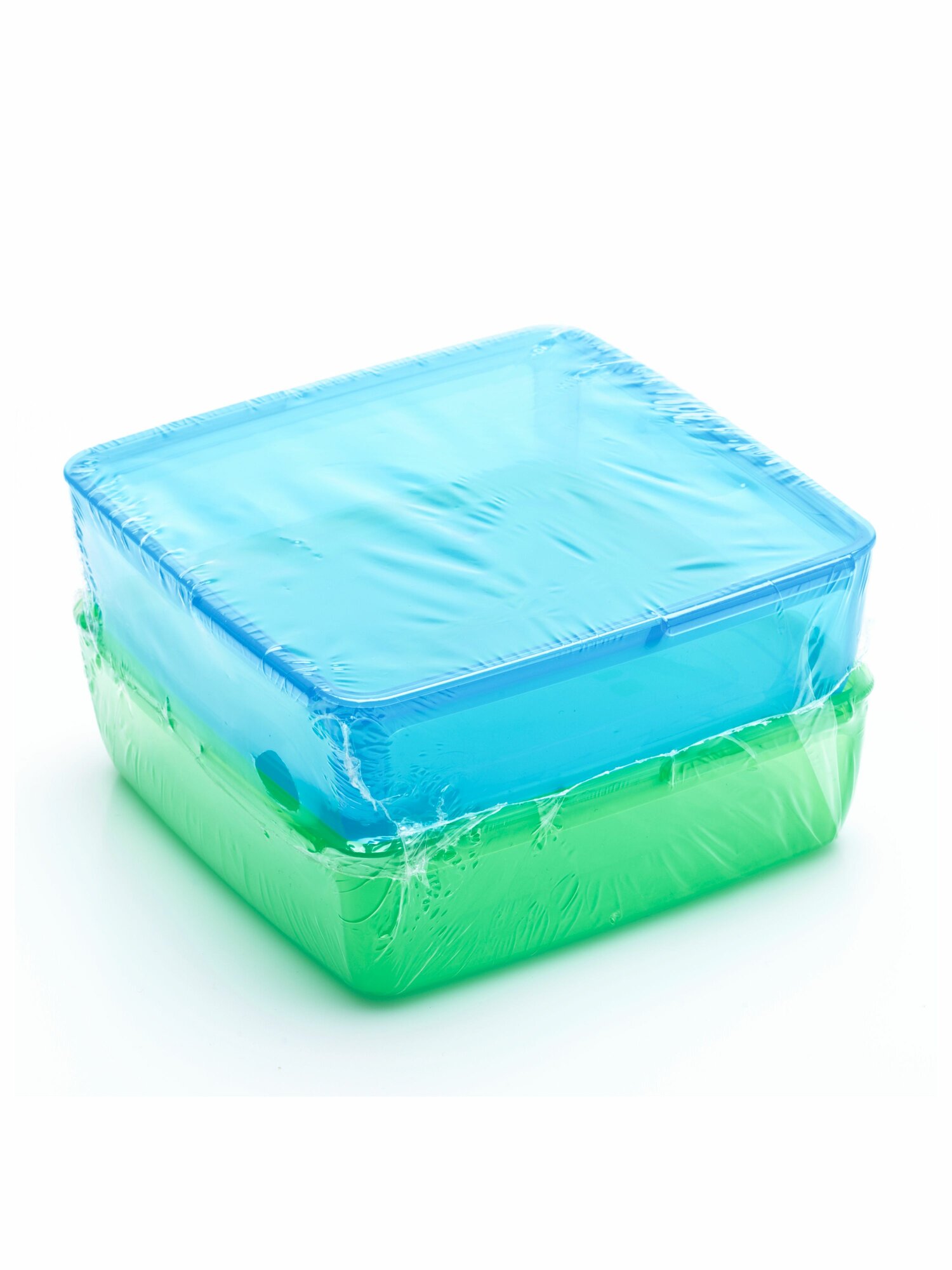 Контейнер для сэндвичей Smash 2 предмета 450мл зеленый/синий 31413