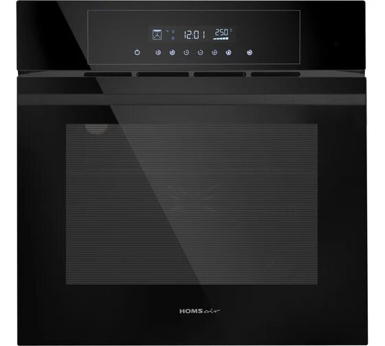 OEH6010BK2 / Электрический духовой шкаф HOMSAirЭлектрический духовой шкаф HOMSAir, 60 л, 10 режимов,
